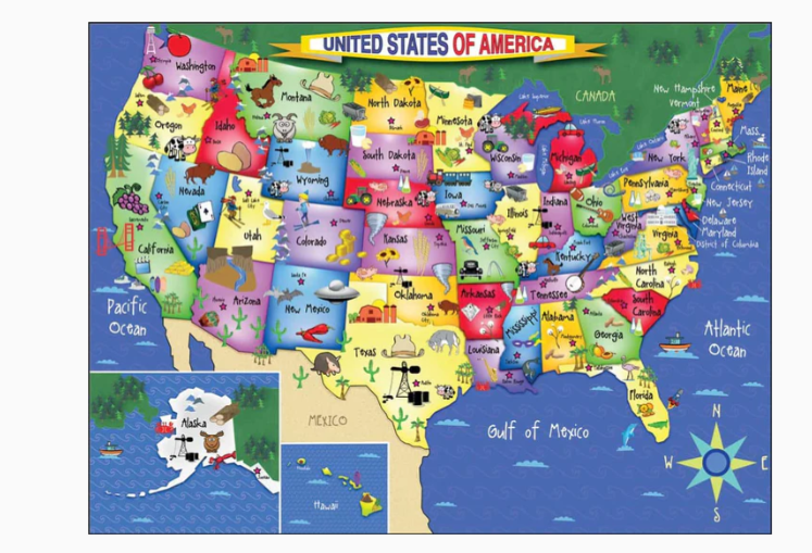 United States of America Jigsaw Puzzle – Supreme Court Gifts
