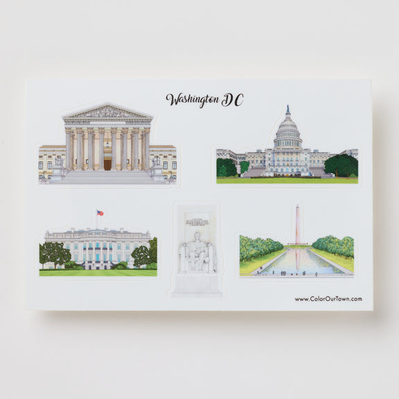 Supreme Court Sticker Sheet – Supreme Court Gifts