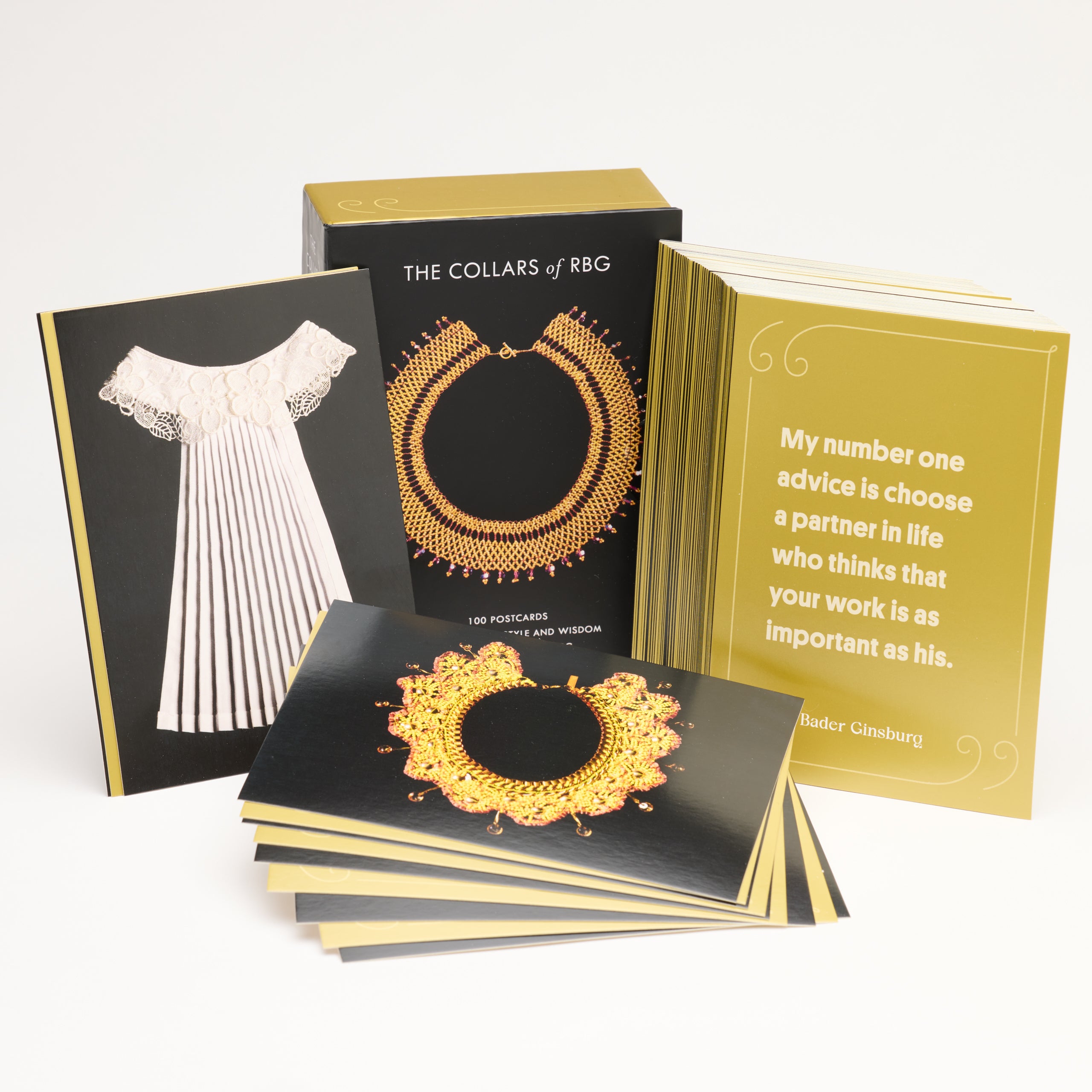 The Collars of RBG Postcards, 100 Postcards celebrating The Style and ...