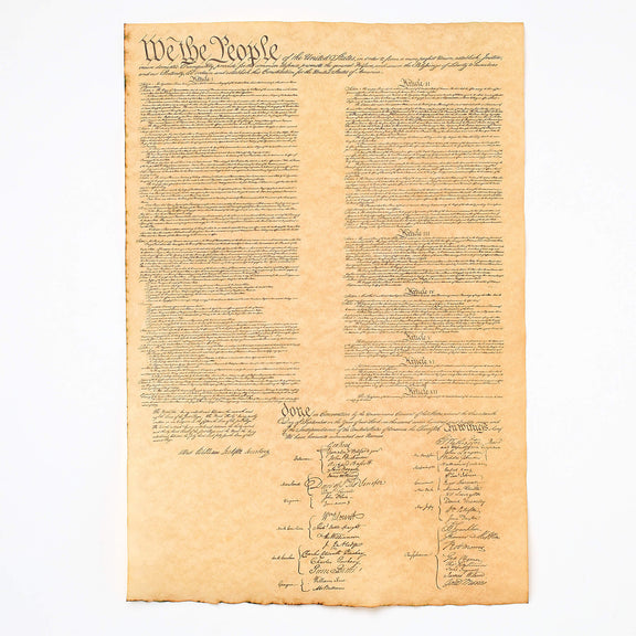 Parchment - Constitution – Supreme Court Gifts