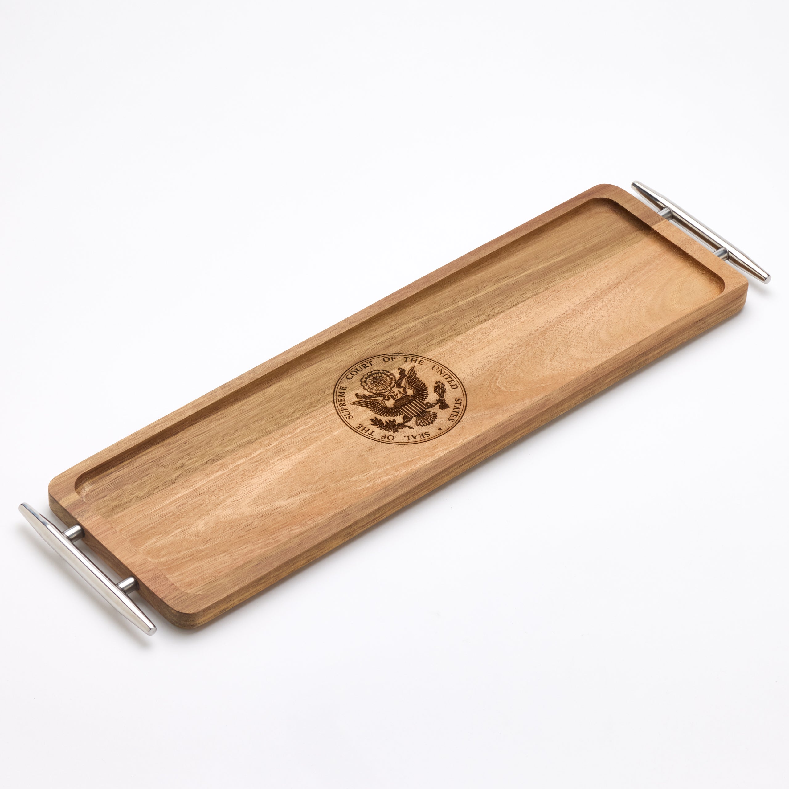 Supreme Court Seal Bowline Serving Board – Supreme Court Gifts